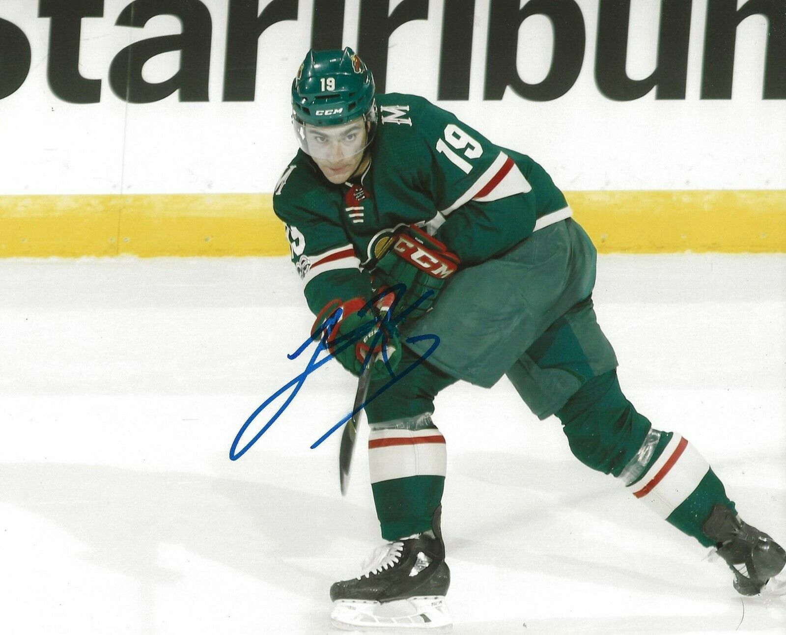 Luke Kunin signed Minnesota Wild 8x10 photo autographed 4 Collectible ...