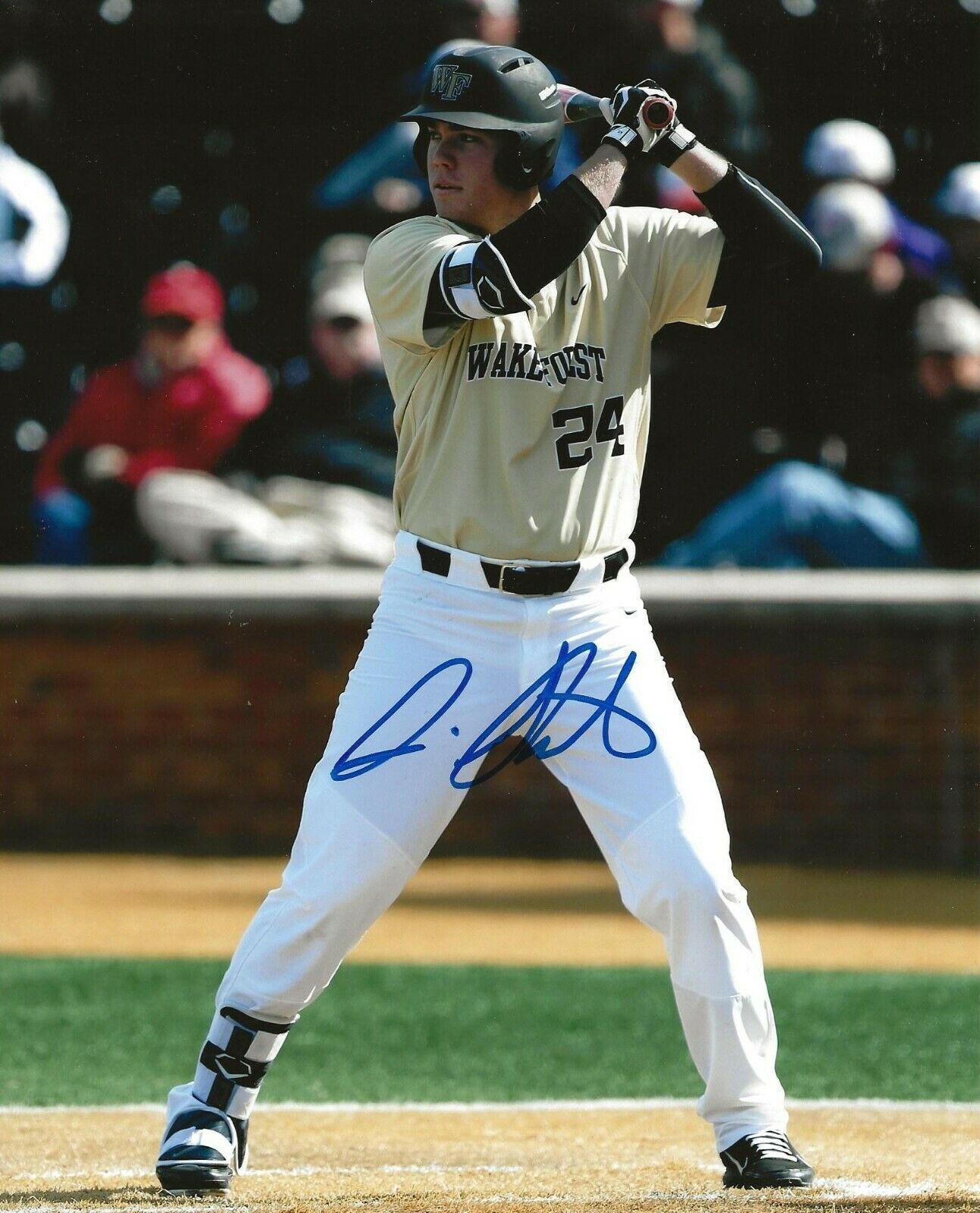 Gavin Sheets White Sox signed Wake Forest Demon Deacons 8x10 photo ...