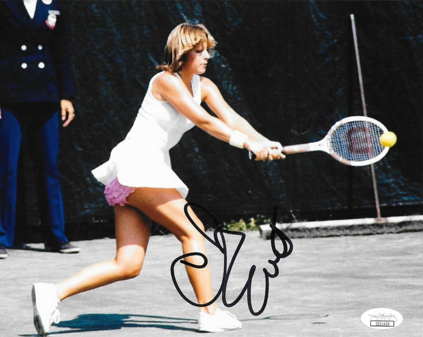 Chris Evert signed Womens Tennis 8x10 photo Wimbledon Grand Slam ...