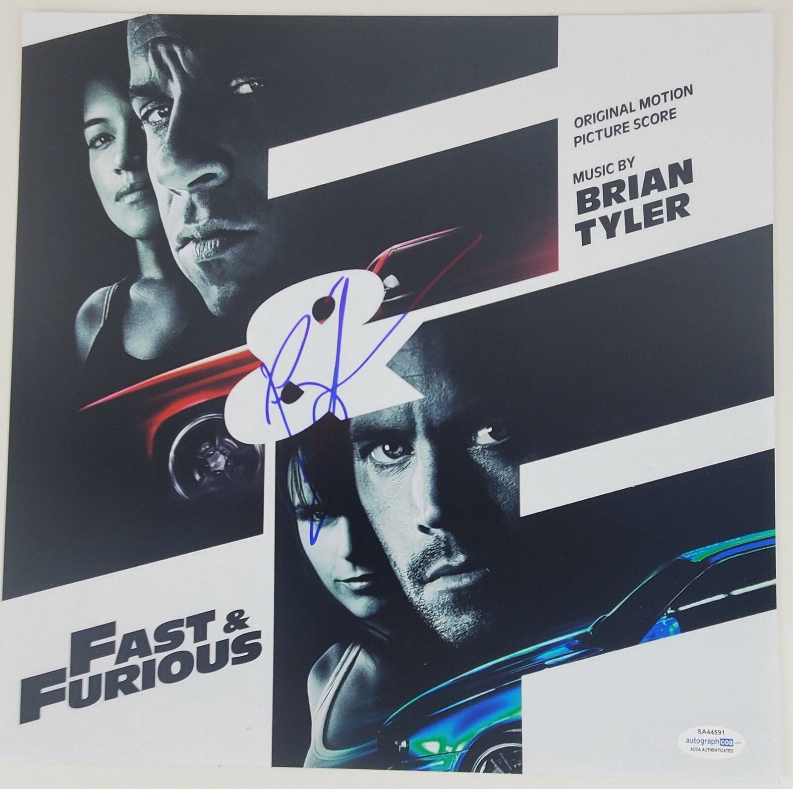 Brian Tyler "Fast & Furious" Composer AUTOGRAPH Signed 12x12 Photo ACOA ...