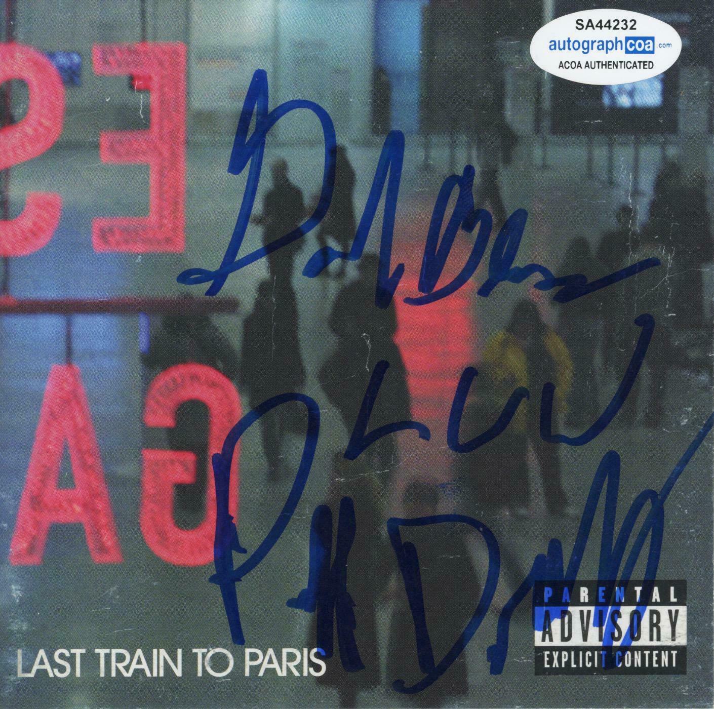 Puff Daddy "Last Train to Paris" AUTOGRAPH Signed 'P. Diddy' CD Booklet ...