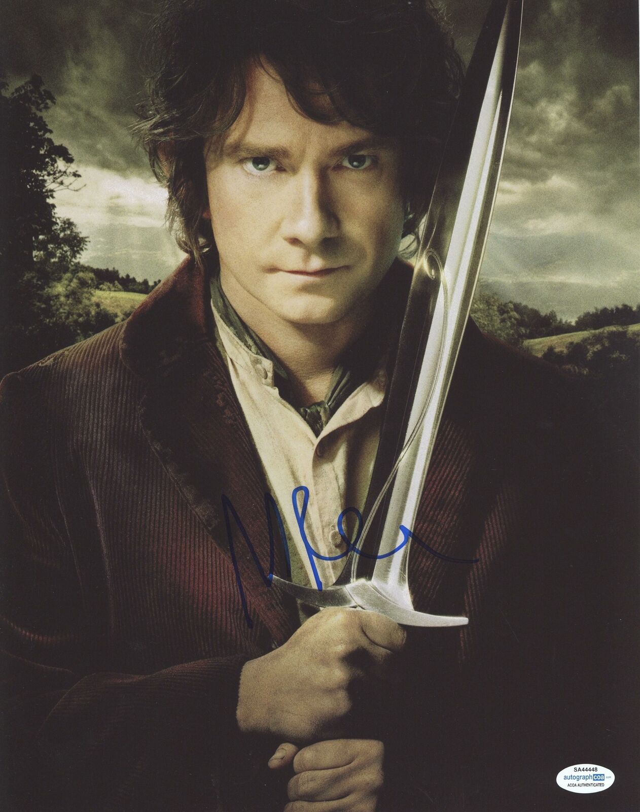 Martin Freeman "The Hobbit" AUTOGRAPH Signed 'Bilbo Baggins' 11x14 ...