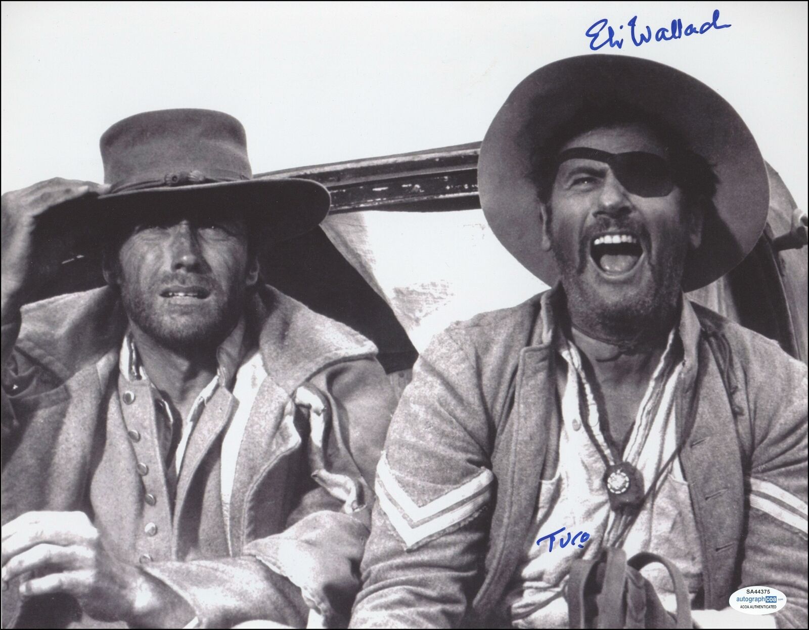 Eli Wallach "The Good, the Bad and the Ugly" AUTOGRAPH Signed 'Tuco ...