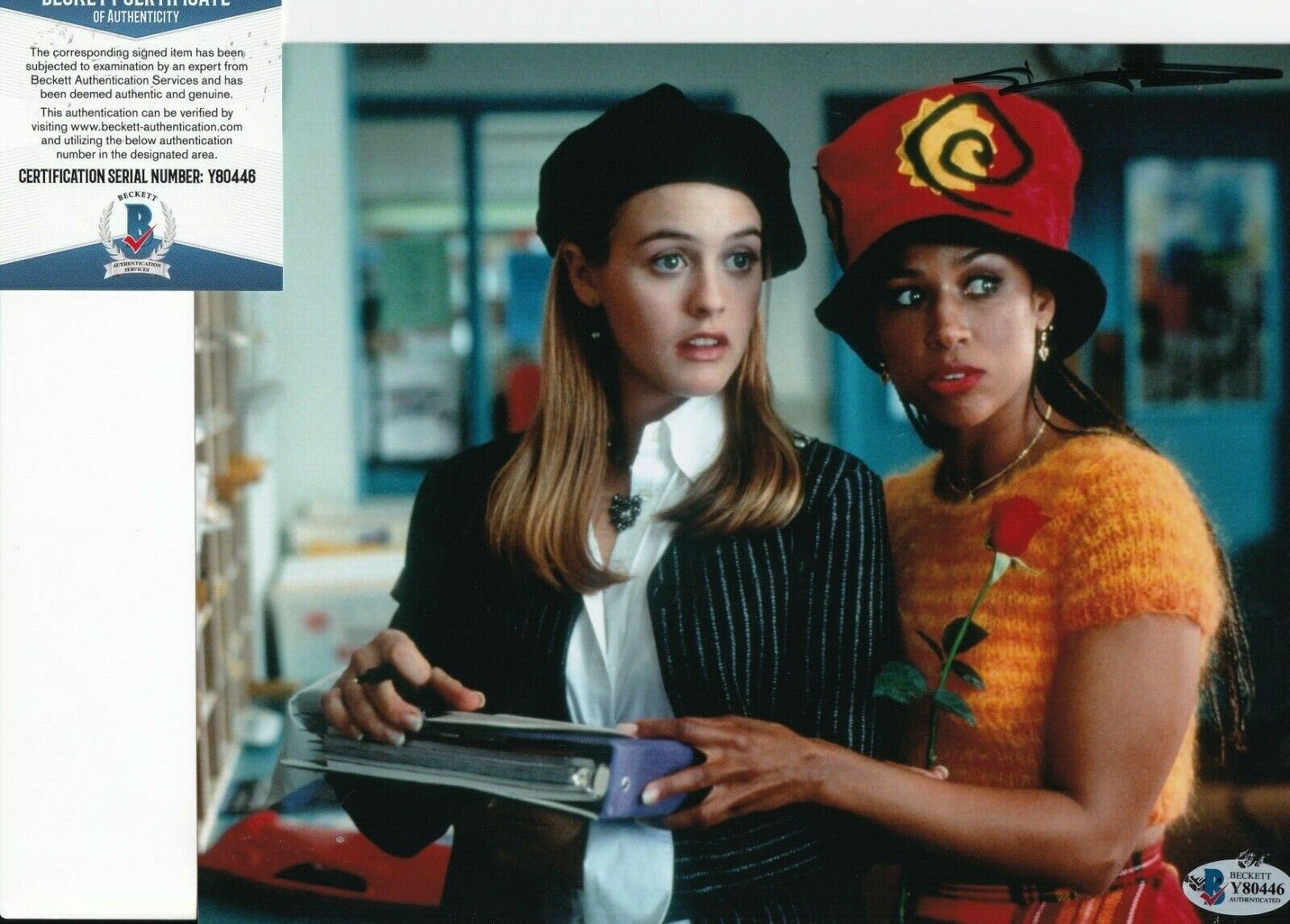 STACEY DASH signed (CLUELESS) Dionne Sexy Star 8X10 photo BECKETT BAS Y80446 Collectible ...