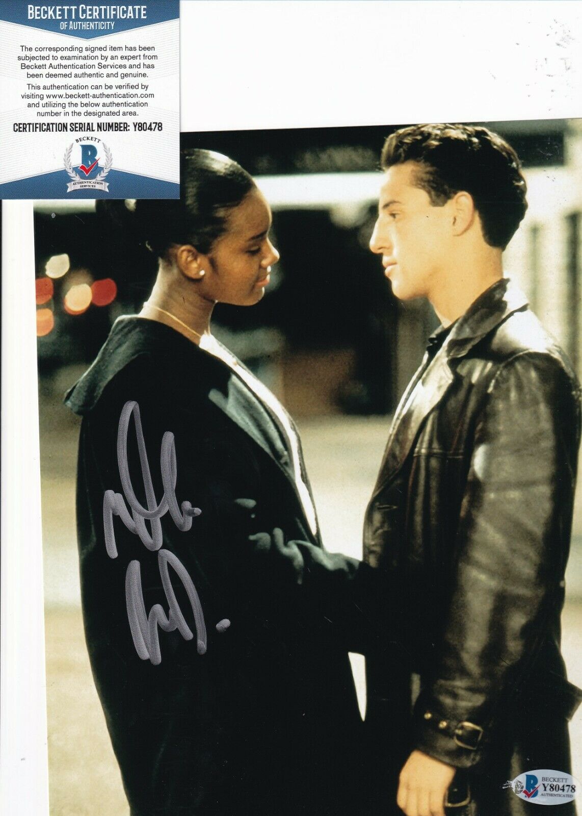 LILLO BRANCATO signed (A BRONX TALE) Calogero 8X10 photo BECKETT BAS ...
