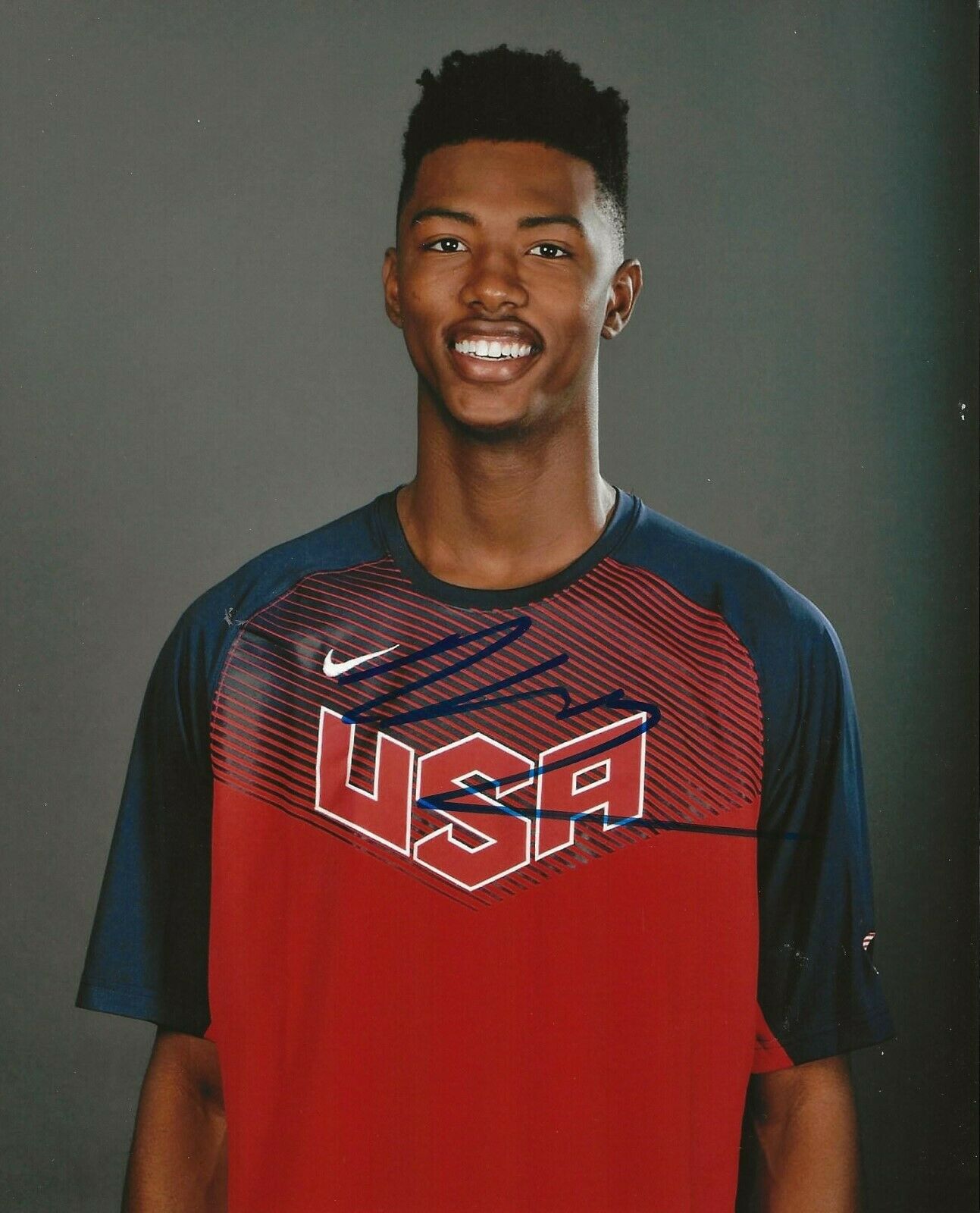 Harry Giles Sacramento Kings signed Team USA 8x10 photo autographed ...