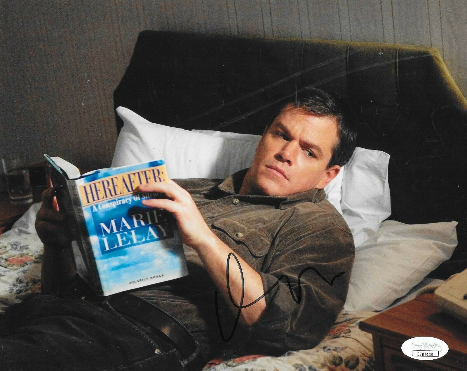 Matt Damon signed Hereafter 8x10 photo autographed 2 JSA Certified ...