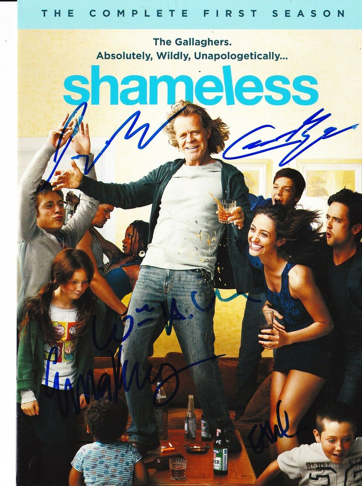 SHAMELESS CAST SIGNED SEASON ONE PICTURE Collectible Memorabilia ...