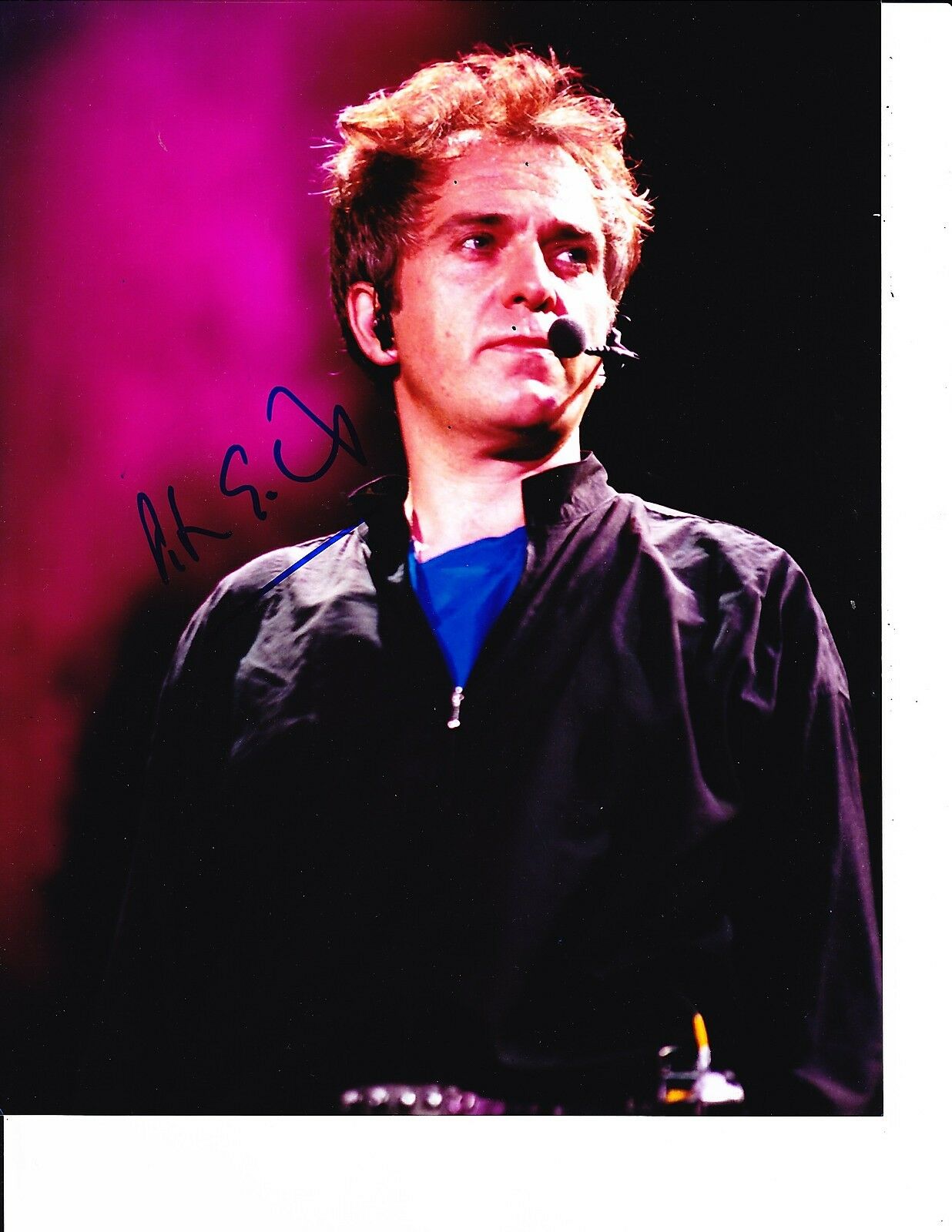 PETER GABRIEL SIGNED VINTAGE CONCERT 8X10 Collectible Memorabilia ...
