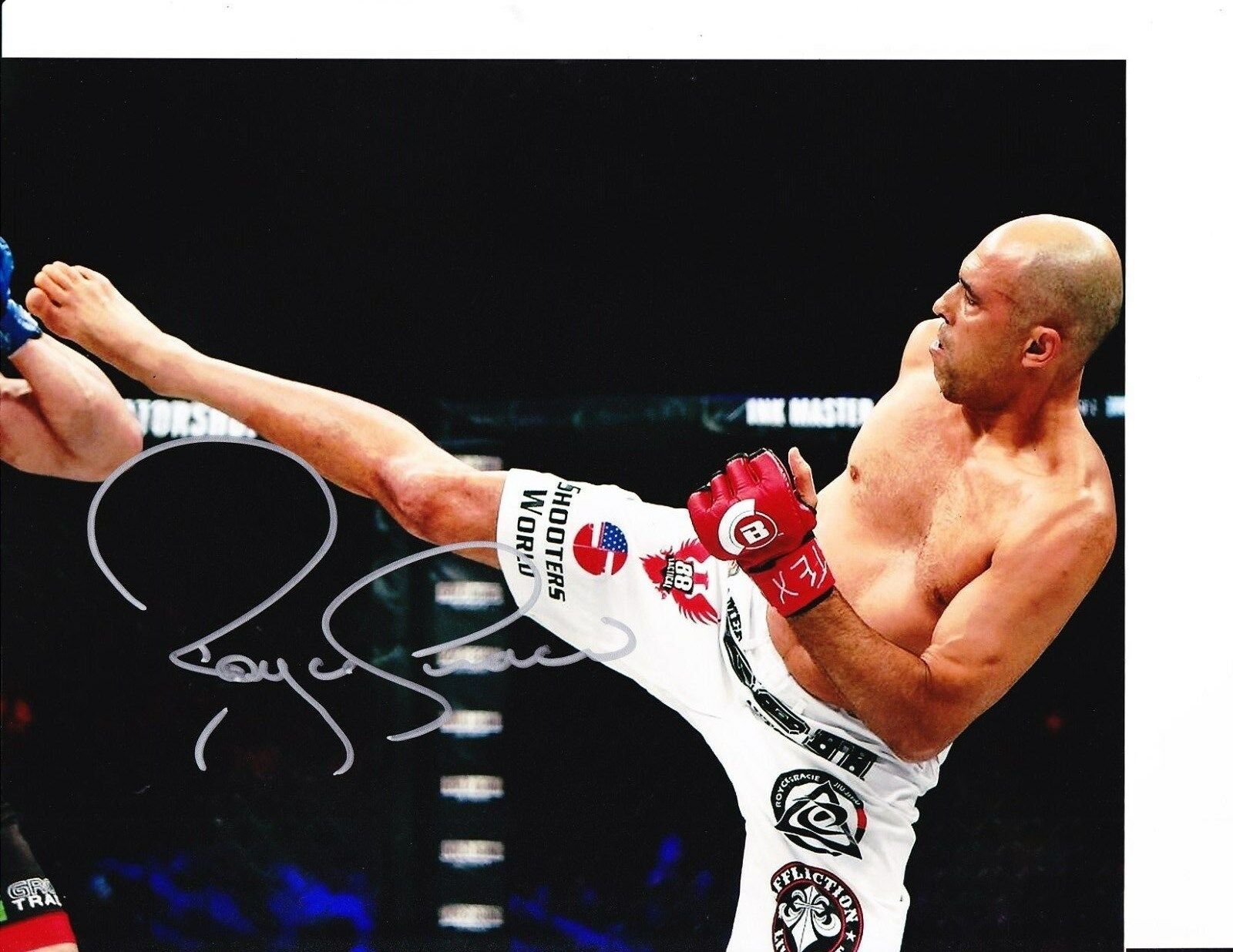 MMA FIGHTER ROYCE GRACIE SIGNED KICK 8X10 Collectible Memorabilia ...