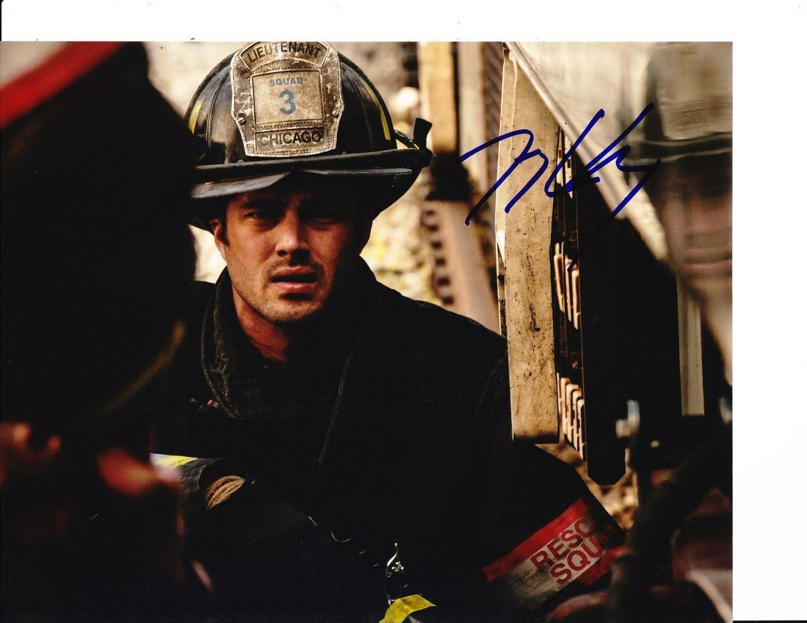 CHICAGO FIRE TAYLOR KINNEY SIGNED 8X10 Collectible Memorabilia ...