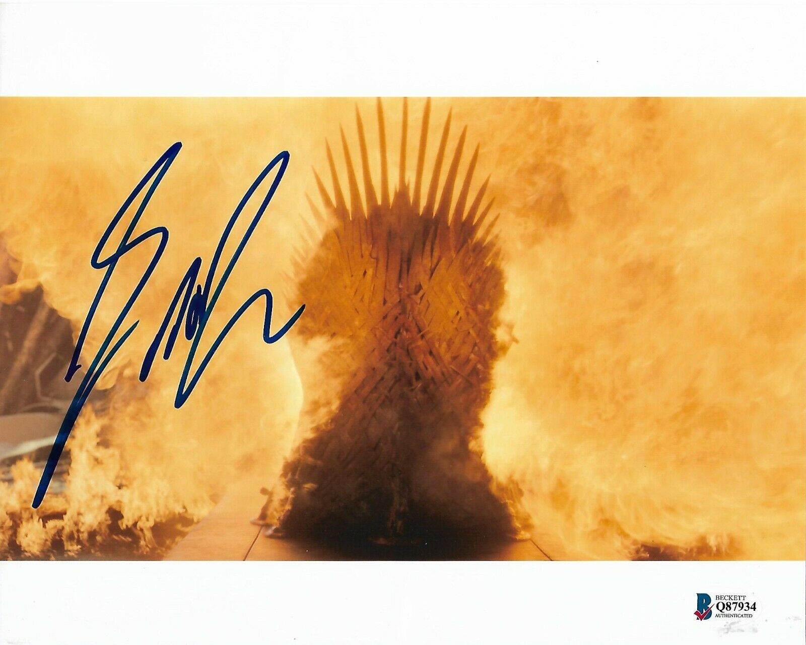 GEORGE R.R. MARTIN AUTOGRAPHED SIGNED GAME OF THRONES BAS COA 8X10 ...