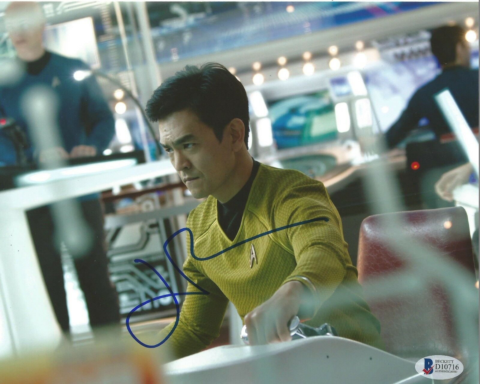 JOHN CHO AUTOGRAPHED SIGNED STAR TREK SULU BAS COA 8X10 PHOTO ...
