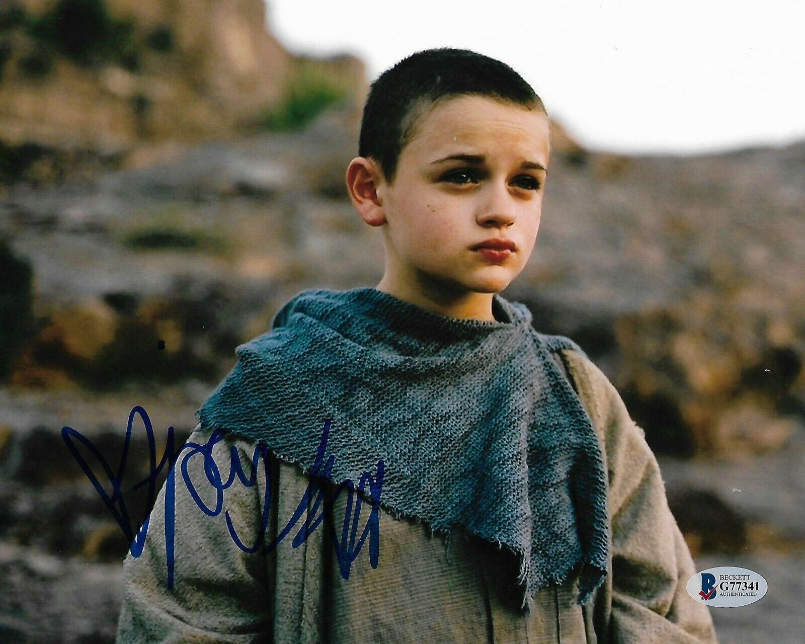 JOEY KING AUTOGRAPHED SIGNED BATMAN DARK KNIGHT RISES BAS COA 8X10 ...