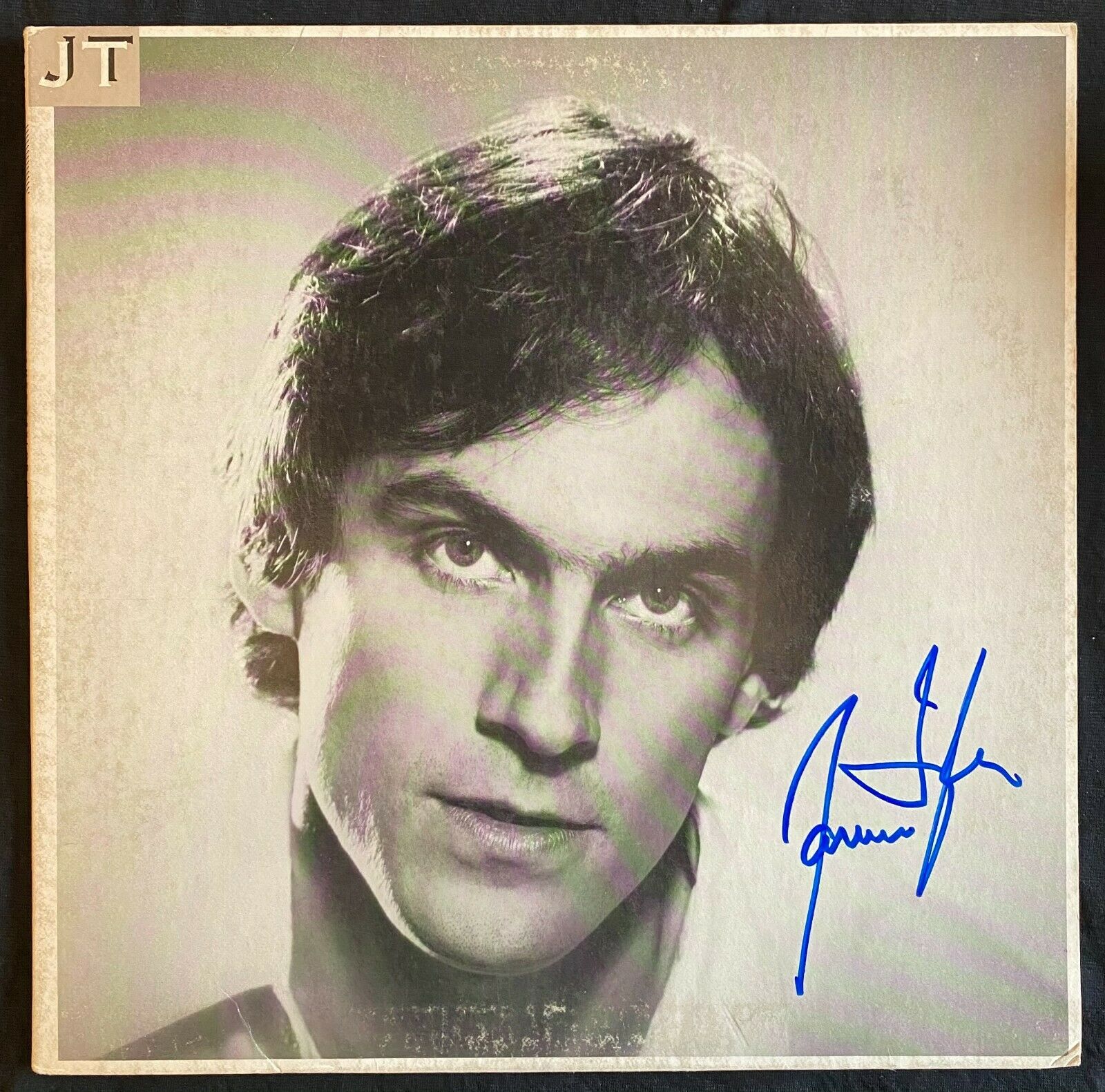 JAMES TAYLOR AUTOGRAPHED SIGNED JT RECORD ALBUM BECKETT AUTHENTICATED ...