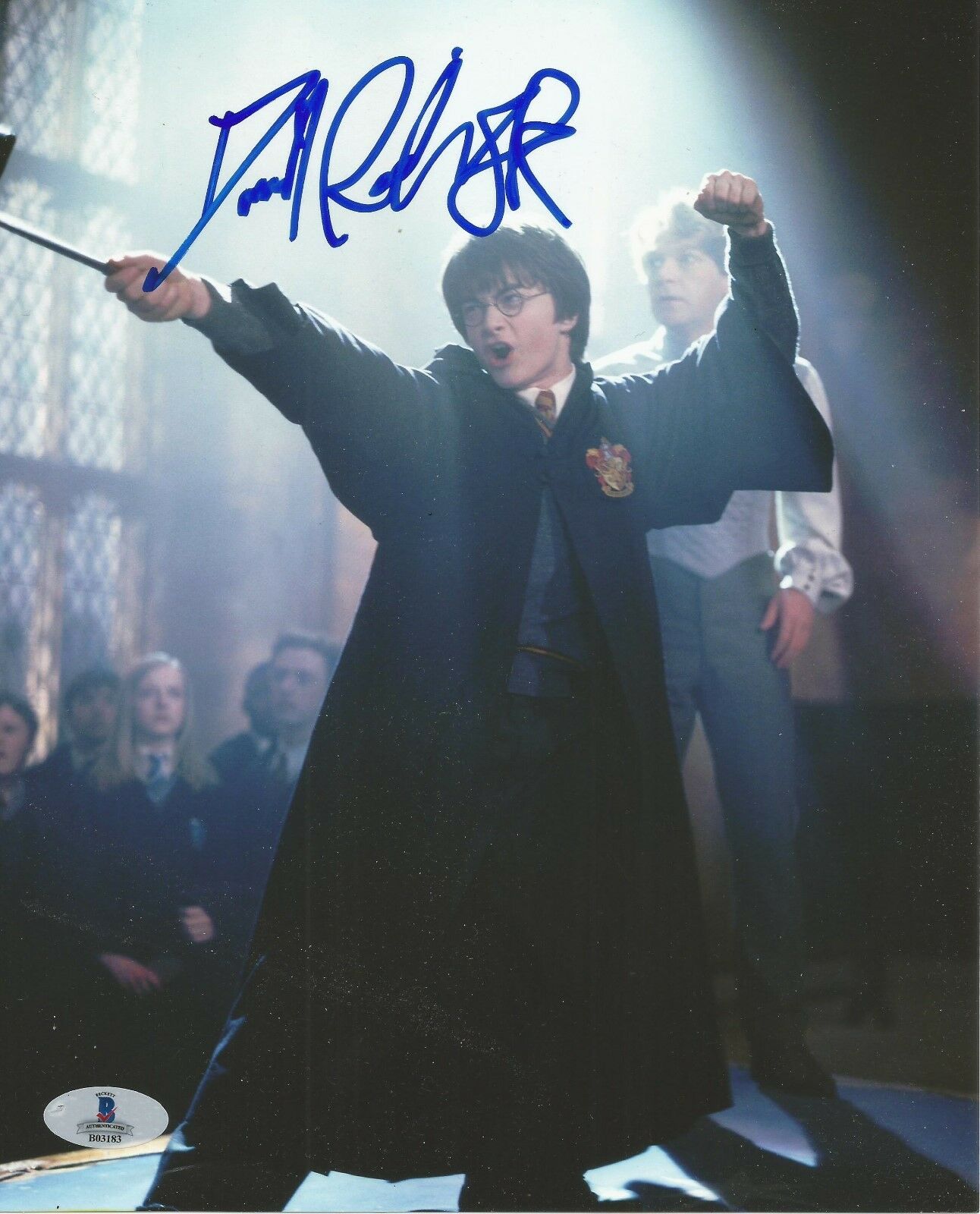 DANIEL RADCLIFFE AUTOGRAPHED SIGNED HARRY POTTER BAS COA 8X10 PHOTO ...