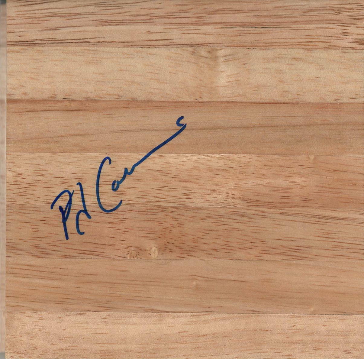 PJ CARLESIMO SIGNED AUTOGRAPH PARQUET FLOORBOARD - DREAM TEAM COACH ...
