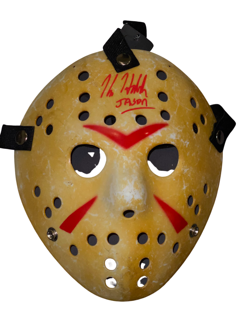KANE HODDER JASON VOORHEES FRIDAY THE 13TH SIGNED HOCKEY MASK AUTOGRAPH ...