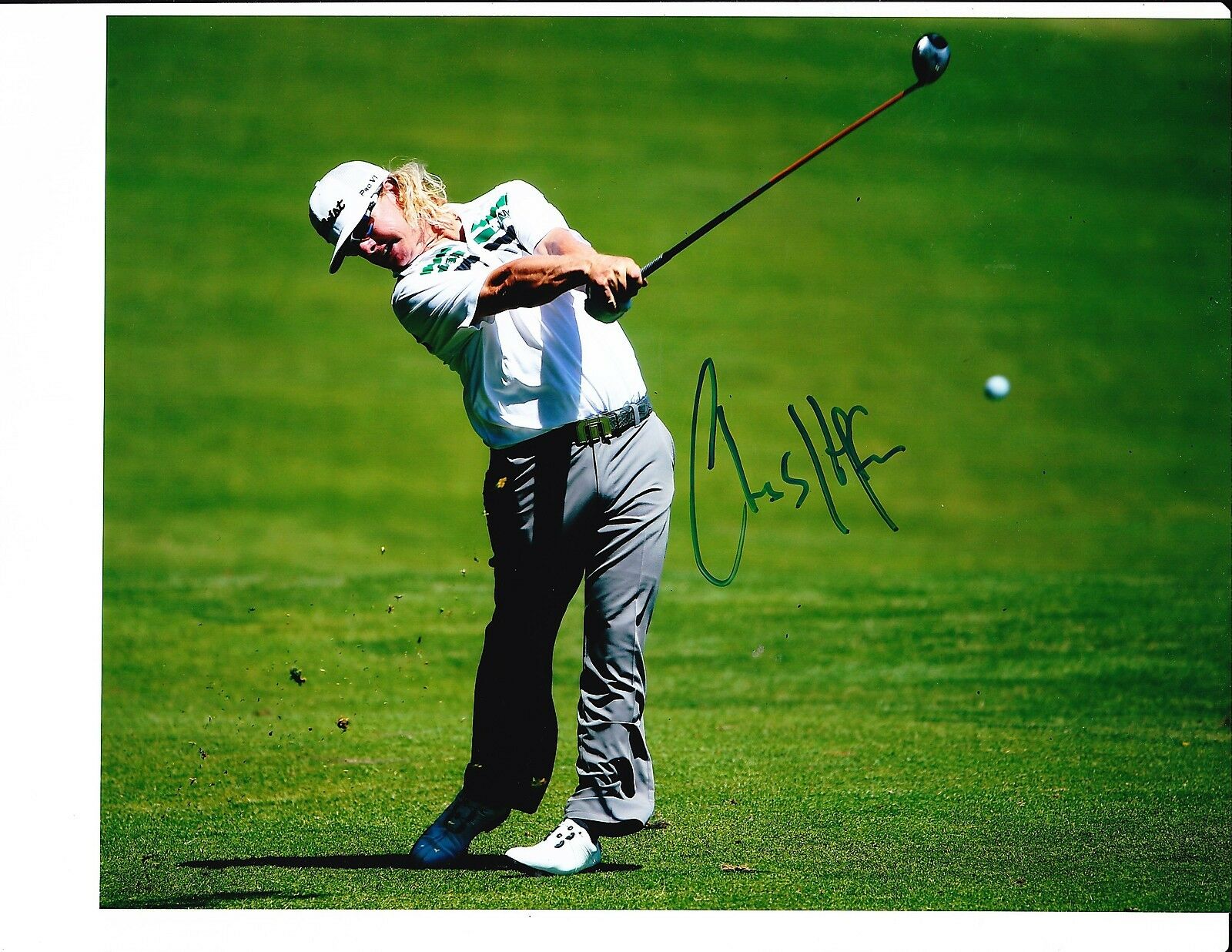 PGA STAR CHARLEY HOFFMAN SIGNED 8X10 Collectible Memorabilia | Autographia