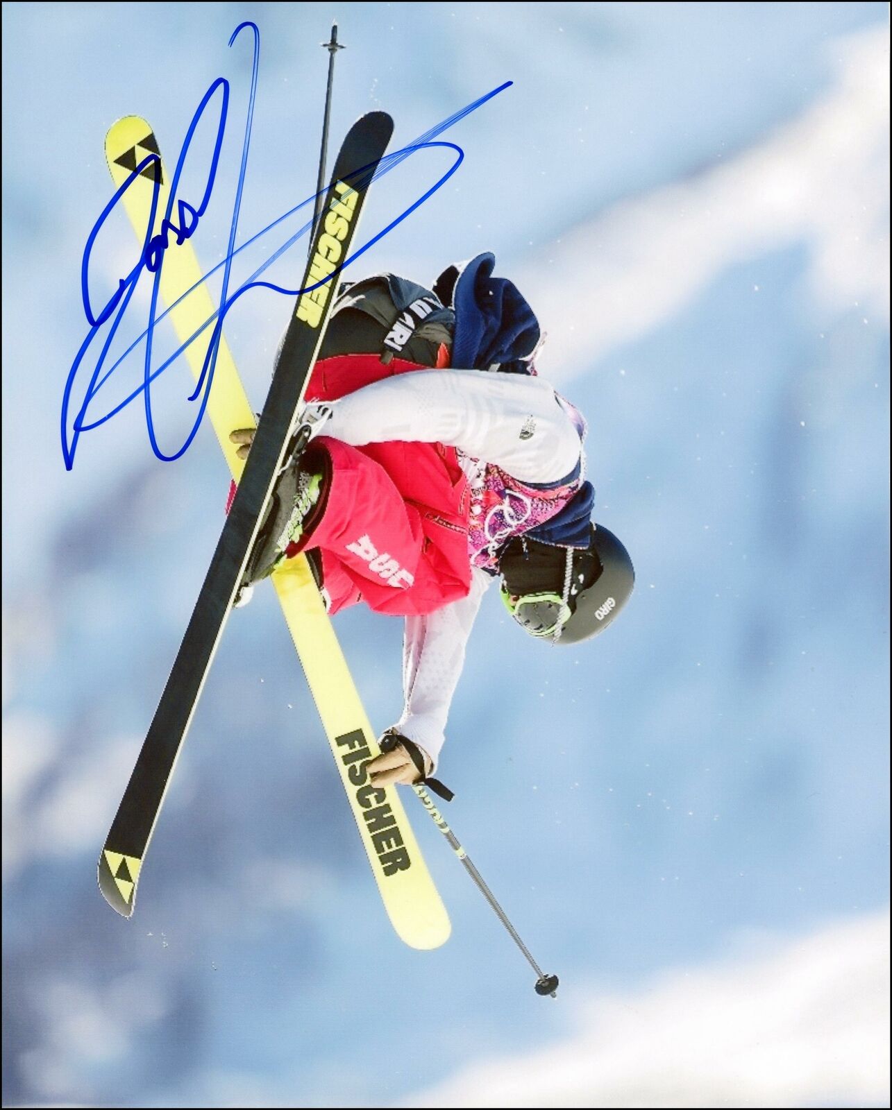 Joss Christensen AUTOGRAPH Freestyle Slopestyle Skiing Signed 8x10 ...