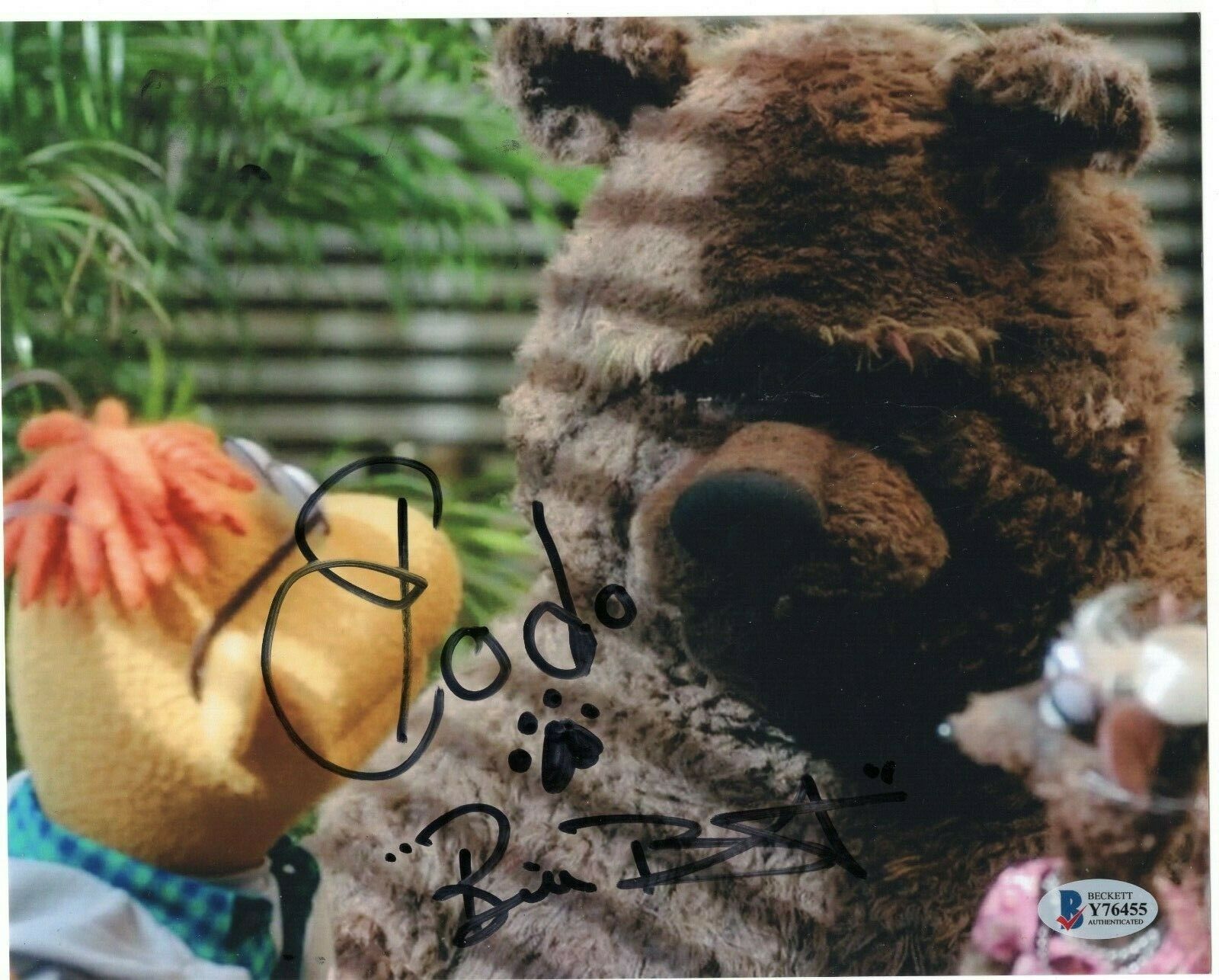 Bill Barretta The Muppets TV Show Signed 8x10 Photo w/Beckett COA ...