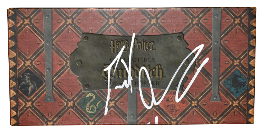 DANIEL RADCLIFFE SIGNED HARRY POTTER QUIDDITCH BALL SET AUTOGRAPH ...
