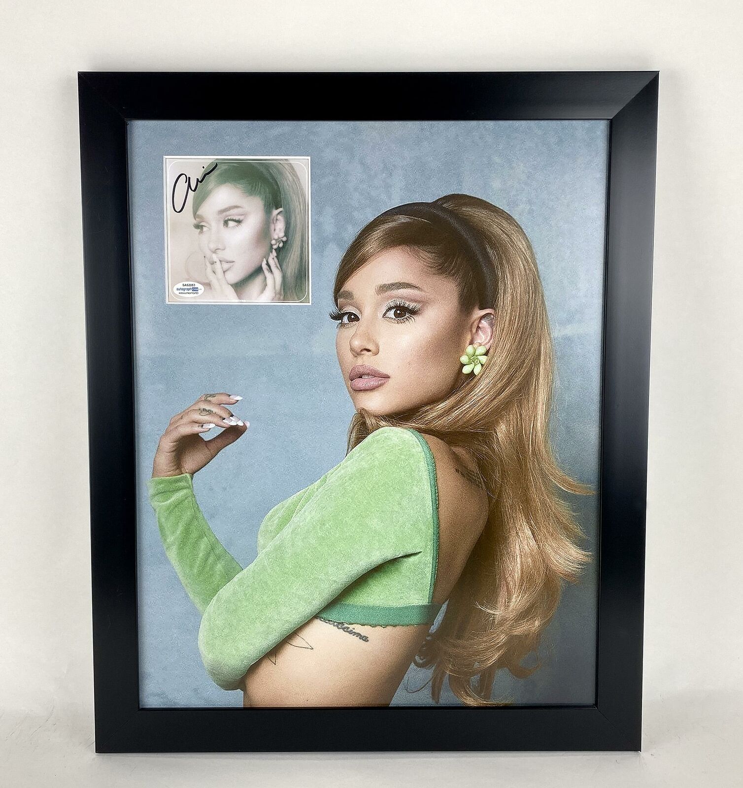 Ariana Grande Autographed Signed 16x20 Positions Framed Photo Display ...