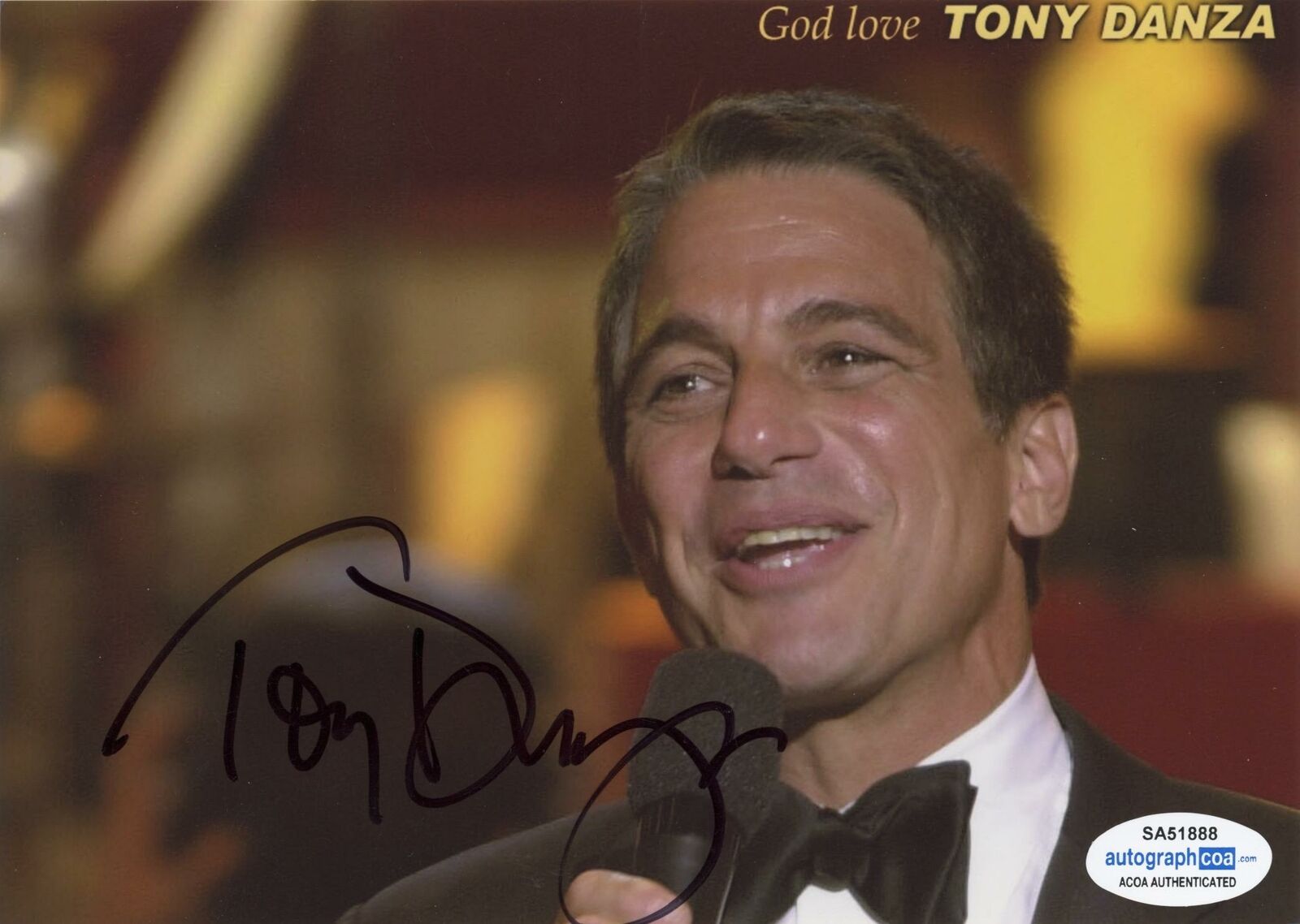 Tony Danza "Who's the Boss?" AUTOGRAPH Signed 5x7 Photo ACOA ...