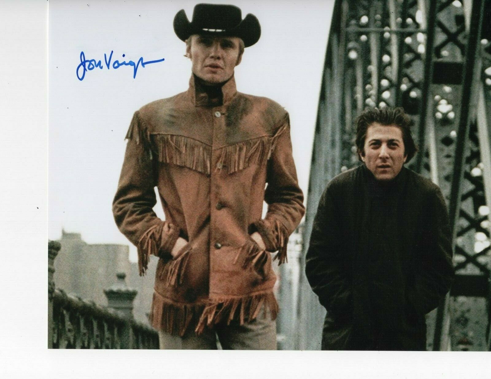 JON VOIGHT SIGNED MIDNIGHT COWBOY 8X10 LEGENDARY WESTERN JOE BUCK ...