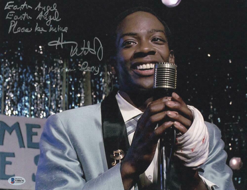 HARRY WATERS JR BACK TO THE FUTURE SIGNED 11X14 PHOTO INSCRIPTION ...