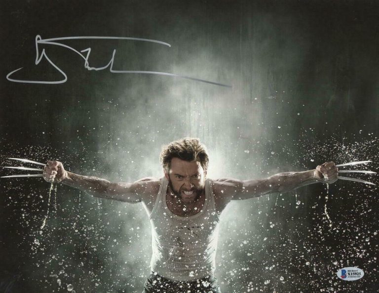 HUGH JACKMAN SIGNED 11X14 PHOTO X-MEN WOLVERINE MARVEL AUTOGRAPH ...
