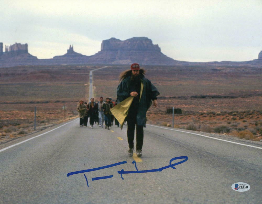 TOM HANKS SIGNED 11X14 PHOTO FORREST GUMP AUTHENTIC AUTOGRAPH BECKETT ...