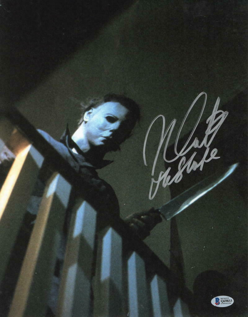 NICK CASTLE SIGNED 11X14 PHOTO HALLOWEEN AUTHENTIC AUTOGRAPH BECKETT ...