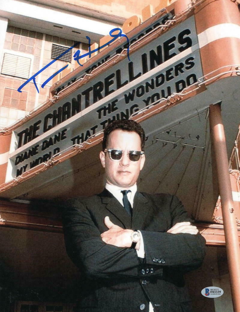 TOM HANKS SIGNED 11X14 PHOTO THAT THING YOU DO AUTHENTIC AUTOGRAPH ...