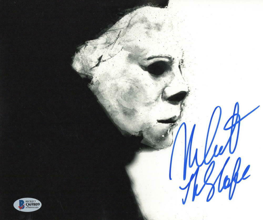 NICK CASTLE SIGNED 8X10 PHOTO HALLOWEEN AUTHENTIC AUTOGRAPH BECKETT ...