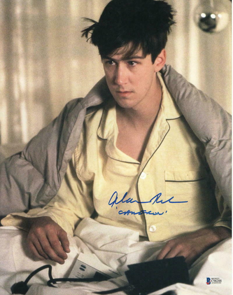 ALAN RUCK FERRIS BUELLER'S DAY OFF SIGNED 11X14 PHOTO AUTOGRAPH BECKETT ...