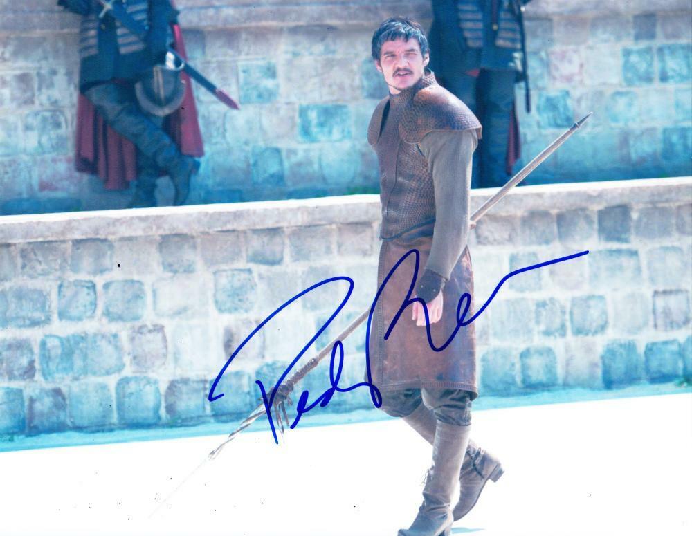 PEDRO PASCAL SIGNED 8X10 PHOTO GAME OF THRONES NARCOS AUTHENTIC ...