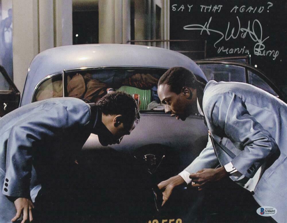 HARRY WATERS JR BACK TO THE FUTURE SIGNED 11X14 PHOTO INSCRIPTION ...