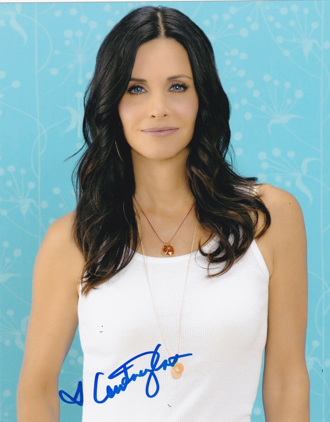 COURTENEY COX SIGNED 8X10 PHOTO AUTHENTIC AUTOGRAPH FRIENDS COUGAR TOWN ...