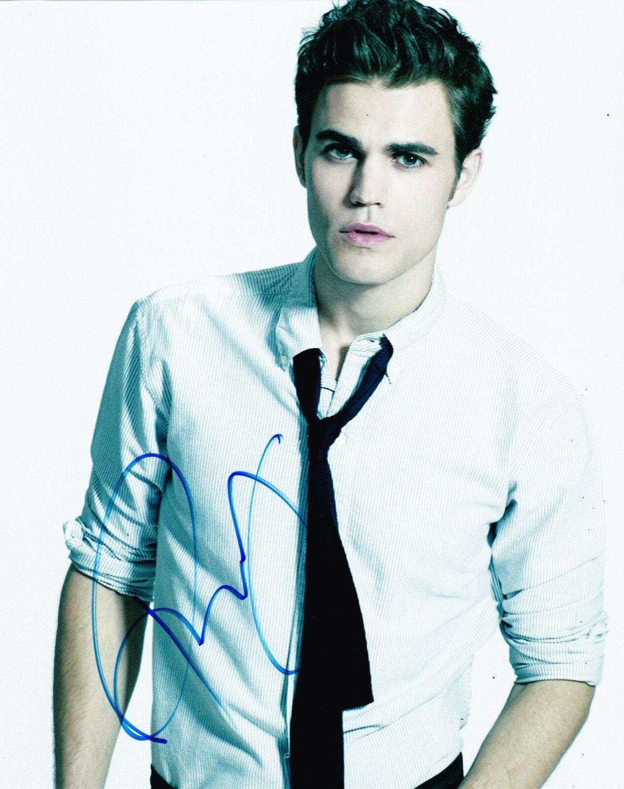 PAUL WESLEY SIGNED 8X10 PHOTO AUTOGRAPH THE VAMPIRE DIARIES COA A ...