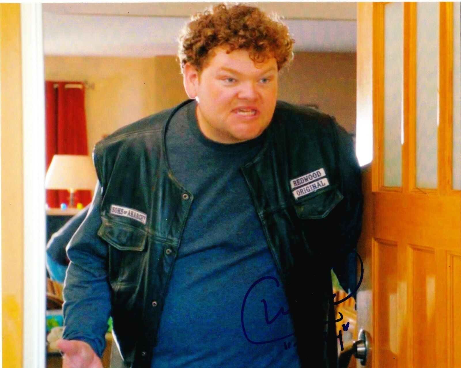 CHRISTOPHER CHRIS REED SIGNED 8X10 PHOTO SONS OF ANARCHY FILTHY PHIL ...