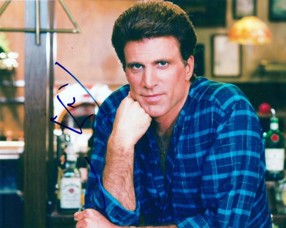 TED DANSON CHEERS SIGNED 8X10 PHOTO AUTHENTIC AUTOGRAPH COA Collectible ...