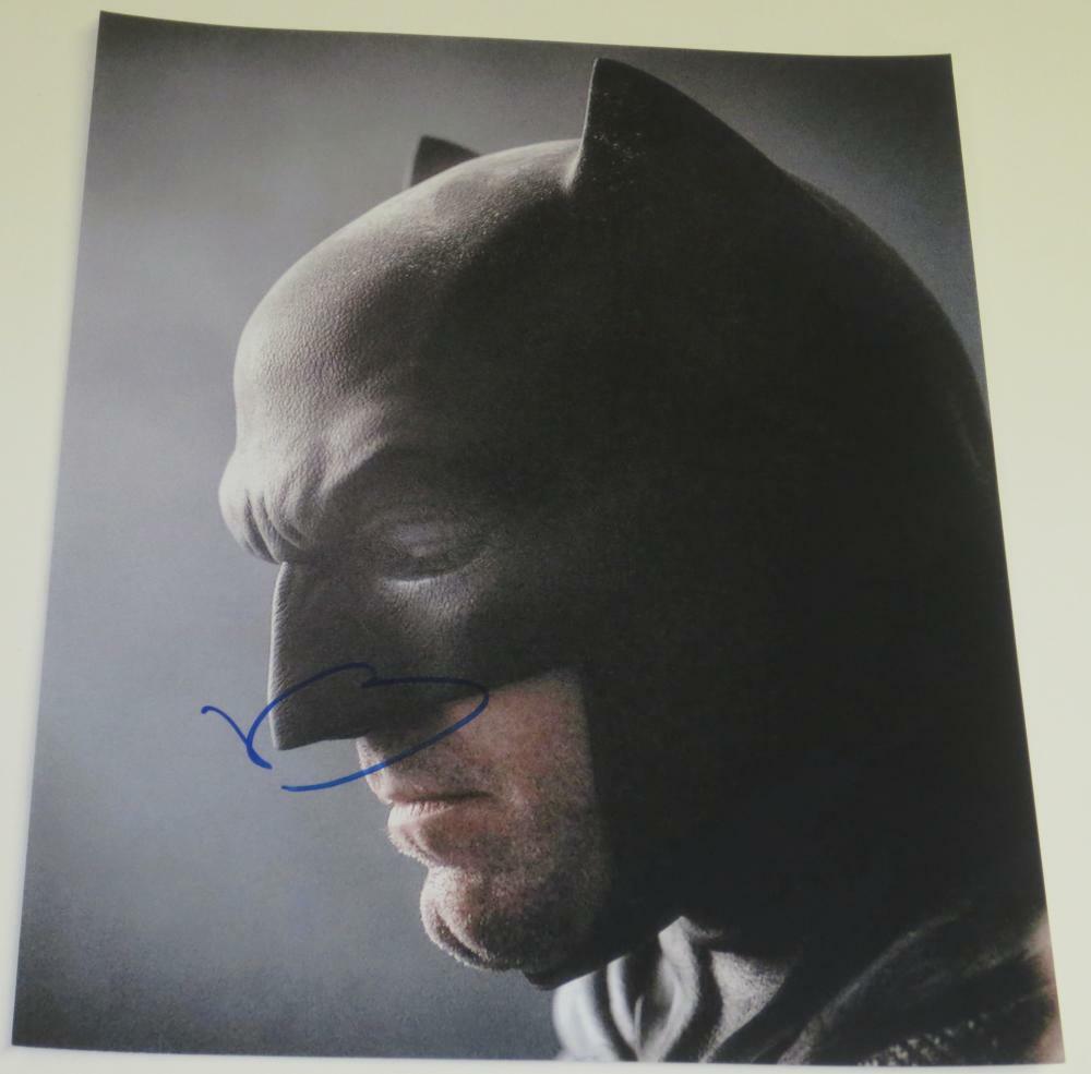 BEN AFFLECK SIGNED 11X14 PHOTO BATMAN VS SUPERMAN DAWN OF JUSTICE ...