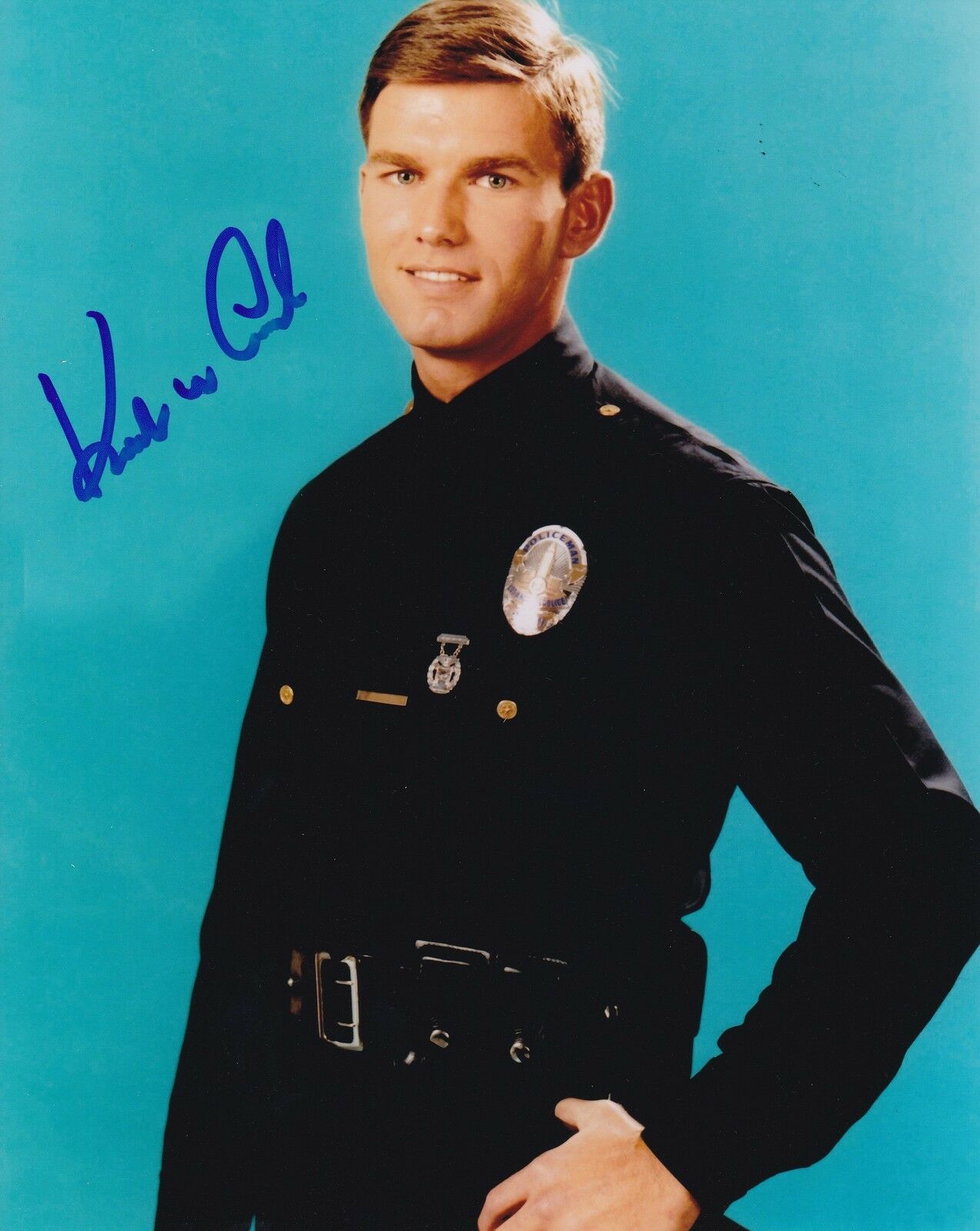 KENT MCCORD Signed ADAM-12 JIM REED Photo w/ Hologram COA Collectible ...