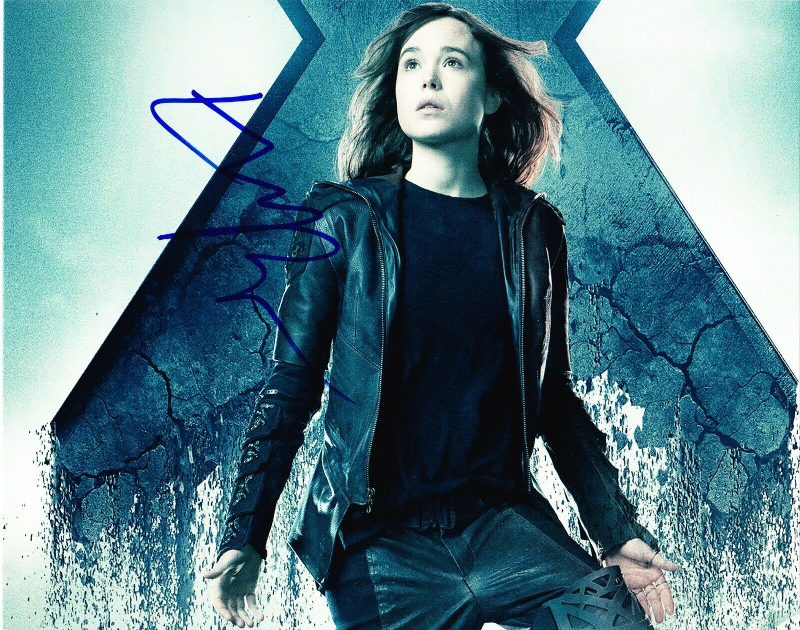ELLEN PAGE SIGNED 8X10 PHOTO THE SIMPSONS AUTOGRAPH X-MEN DAYS OF ...