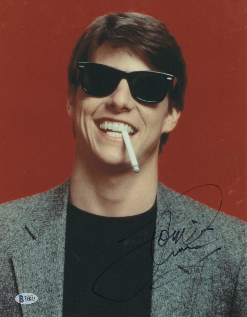 TOM CRUISE SIGNED 11X14 PHOTO RISKY BUSINESS AUTHENTIC AUTOGRAPH ...