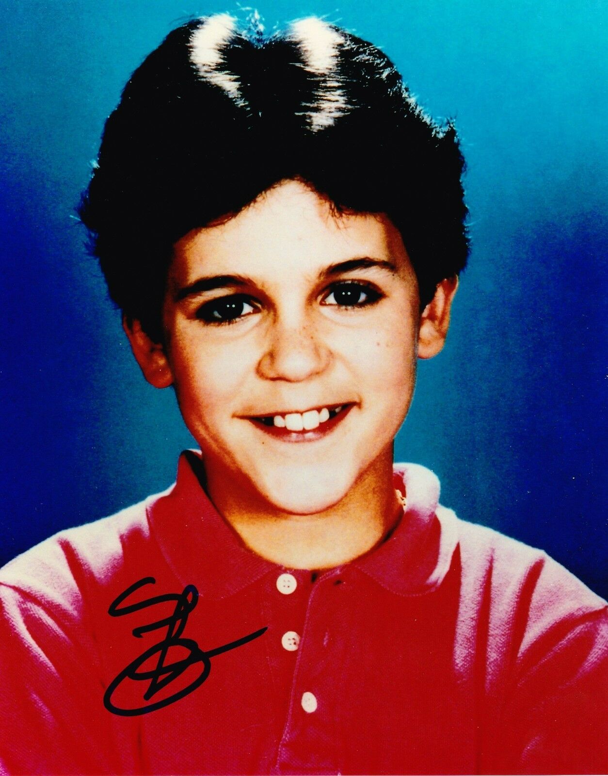 FRED SAVAGE SIGNED 8X10 PHOTO THE WONDER YEARS KEVIN ARNOLD AUTOGRAPH ...