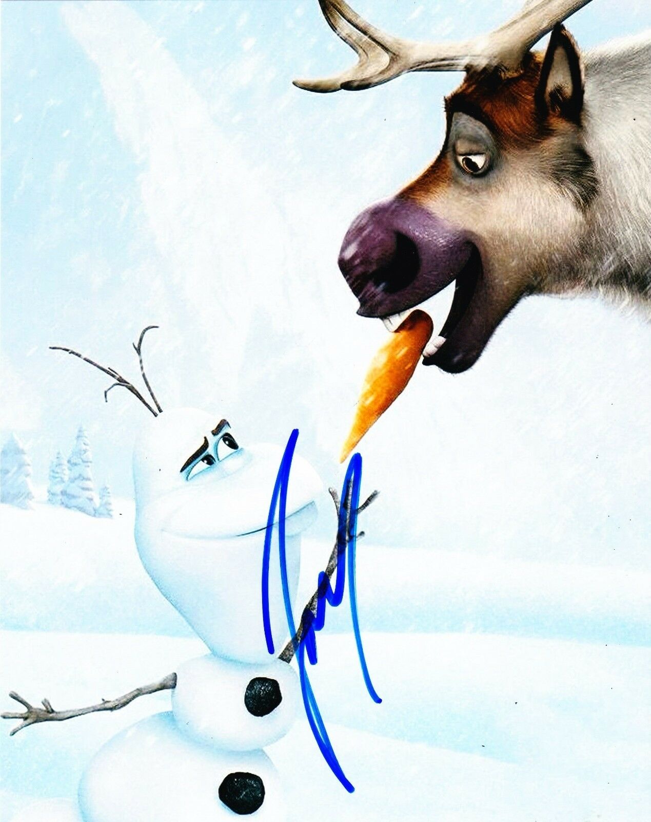 JOSH GAD SIGNED 8X10 PHOTO AUTHENTIC AUTOGRAPH FROZEN OLAF BOOK OF ...