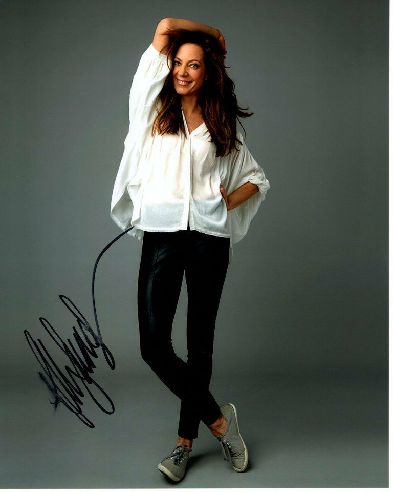 ALLISON JANNEY Signed Photo w/ Hologram COA Collectible Memorabilia ...