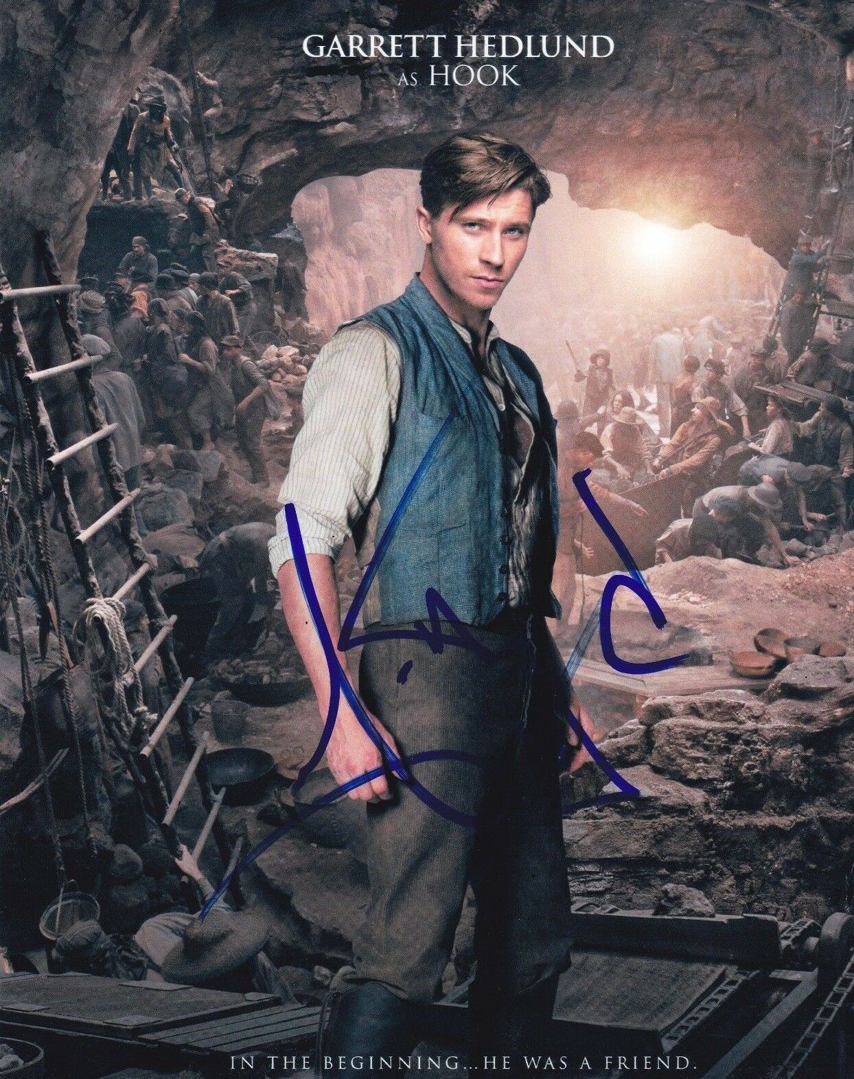 GARRETT HEDLUND SIGNED 8X10 PHOTO AUTHENTIC AUTOGRAPH PAN PETER PAN ...